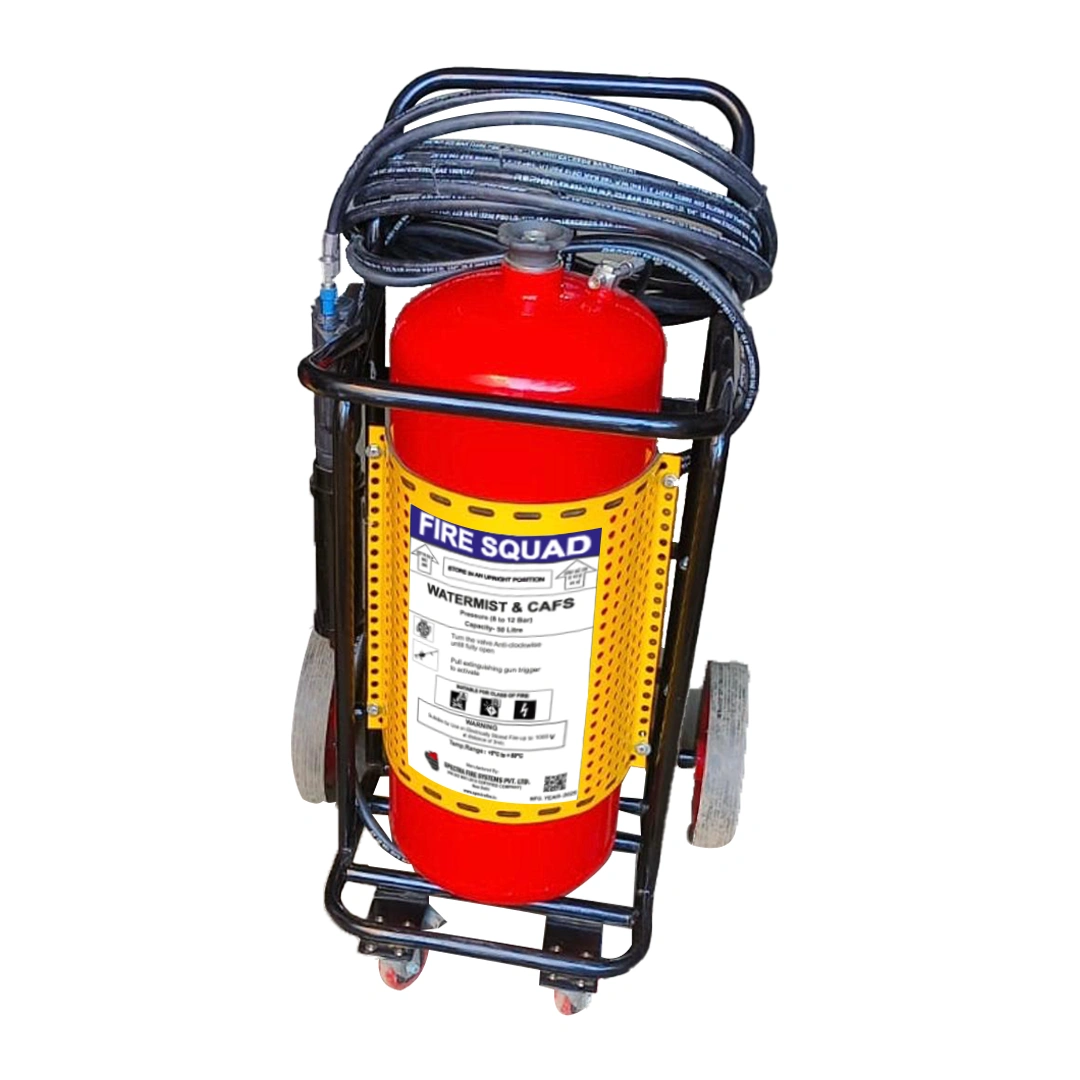 Watermist & CAF Trolley Mounted System 50L - Spectra Fire